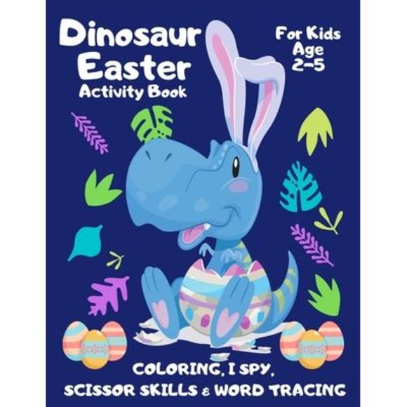 Bluegorilla Activity Monster | Other | Dinosaur Easter Activity Book ...